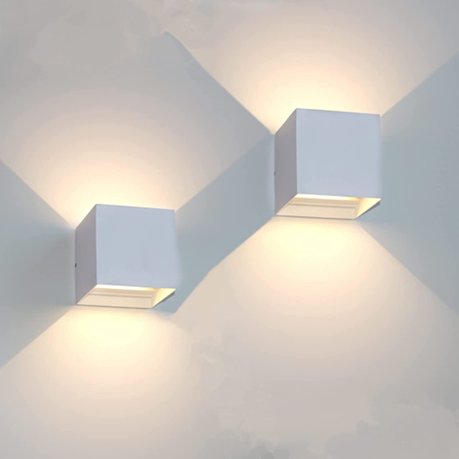 LED Wall Mounted Square Modern Outdoor Wall Lights WL003W – Lighting ...
